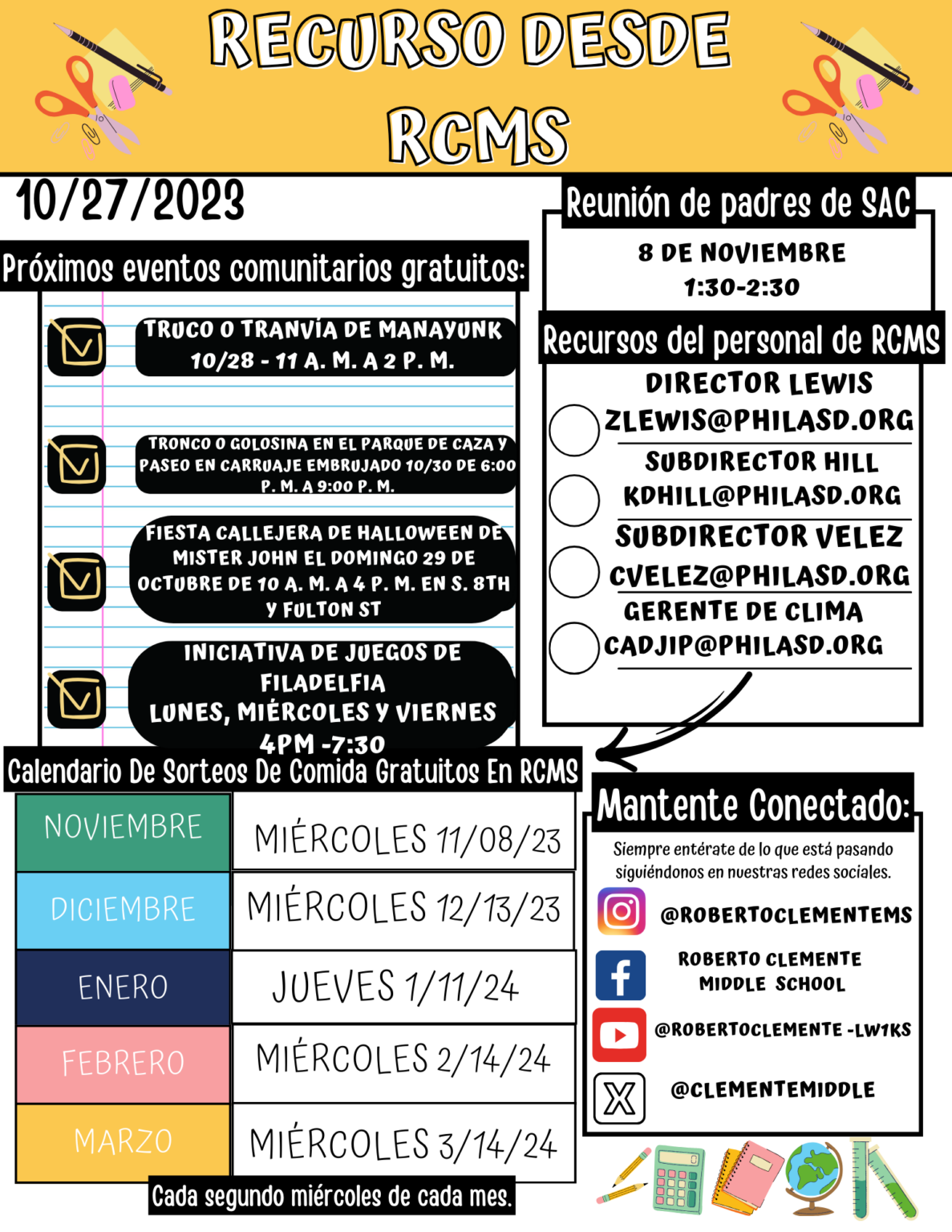 Roberto Clemente Middle School – The School District of Philadelphia