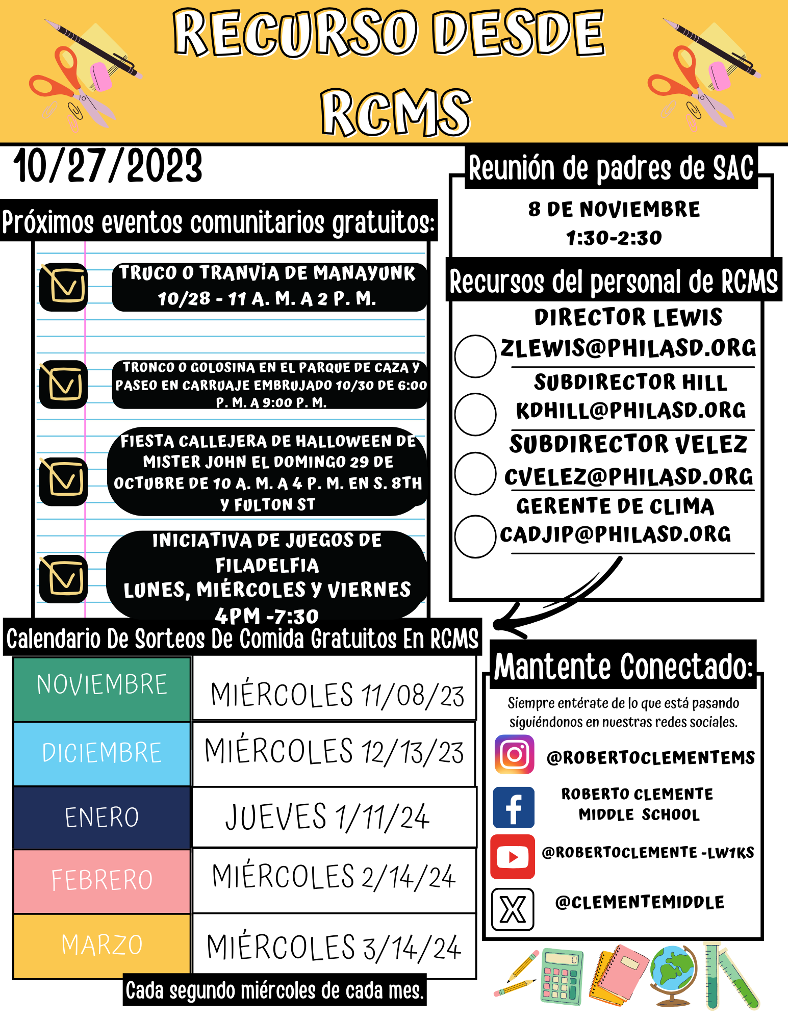 Roberto Clemente Middle School – The School District of Philadelphia